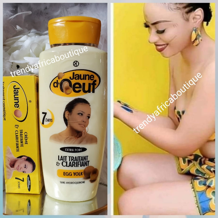 Another Banga: Jaune D'oeuf 7days lait treatment clarifying egg yolk b – Trendy Africa Boutique