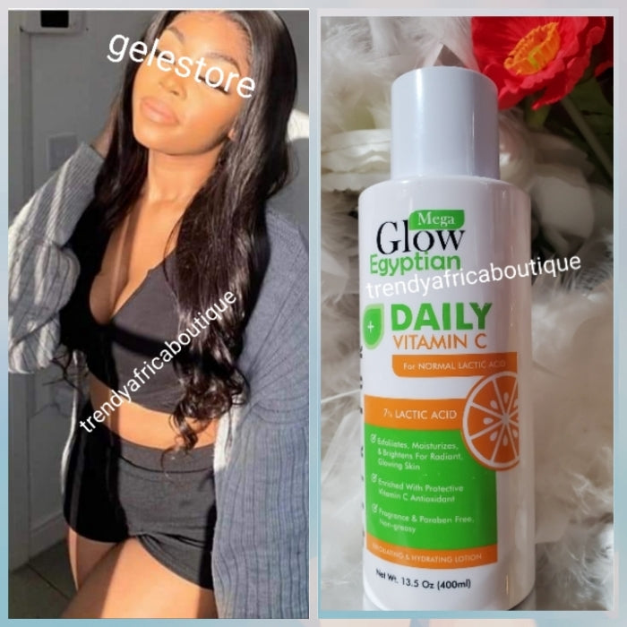 New products alert: Mega glow egyptian daily Vitamin C with Lactic aci – Trendy Africa Boutique