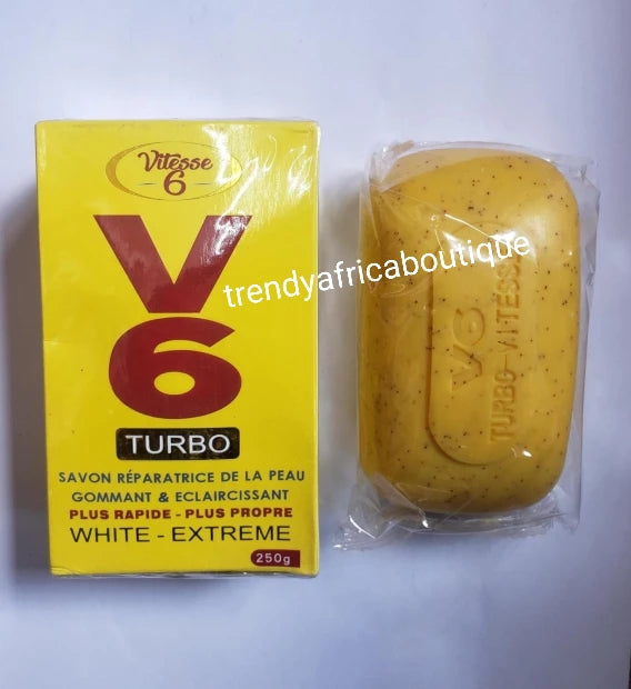 Vitesse 6 skin repair exfoliating soap. Fast lightening cleansing soap ...