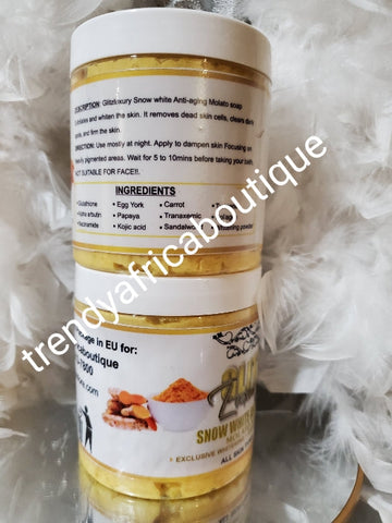 ANOTHER BANGA!! Glitzluxury Snowwhite anti-aging Molato Soap, lighten ...