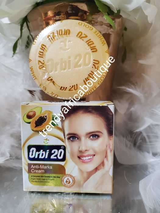 6pcs. Authentic Orbi anti marks face cream, face Shirley. papaya & Avo ...