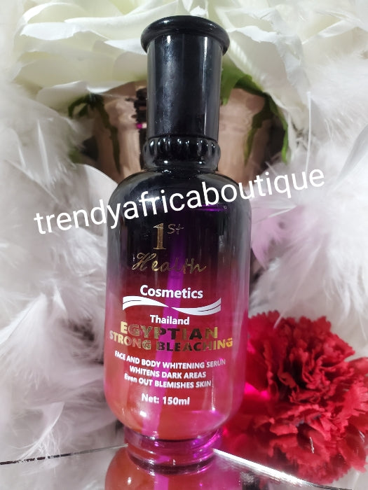 First health cosmetic Egyptian strong Bleaching serum/oil for face & b ...