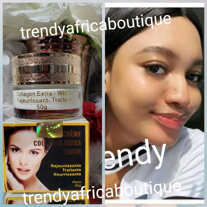 New Banga: Collagen Extra white face cream. Rejuvenates and treat faci ...