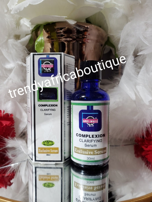 NEW BANGA: Amos white COMPLEXION clarifying EXCLUSIVE fade SERUM 30ml ...