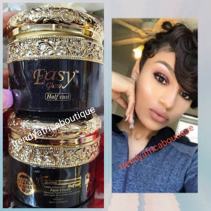 Easy Glow half cast whitening Face cream, anti sun burn and spots 80g ...