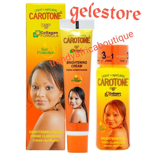 💯 AUTHENTIC: 2pcs set: Light & Natural Carotone brightening cream. Col ...