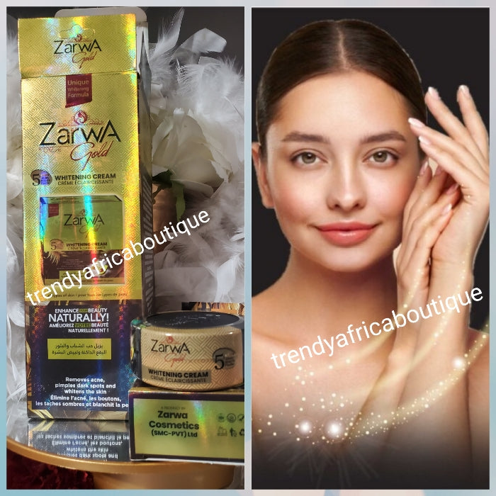 X 3 jar, NEW BANGA!!!! Zarwa Gold whitening face cream. 5 days beauty ...