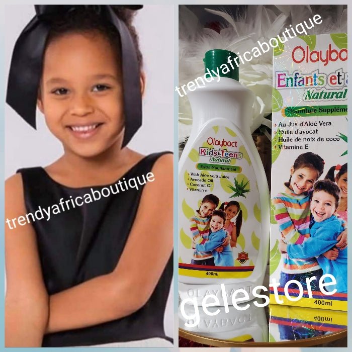 Olaybact kids & teens NATURAL. Extra nourishment with aloe vera, avoca ...