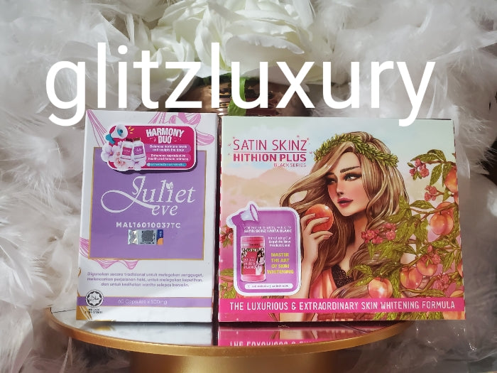 Perfect duo: Juliet Eve & Satin skinz hithion PLUS black skin suppleme ...