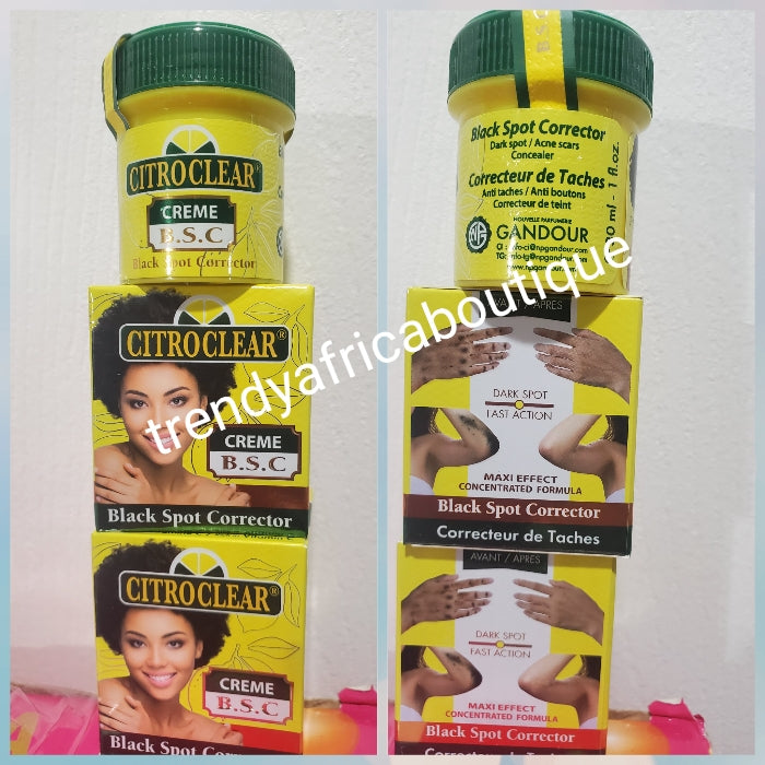 ANOTHER BANGA!!! 2 jar sale: Citro Clear black spot corrector cream wi ...