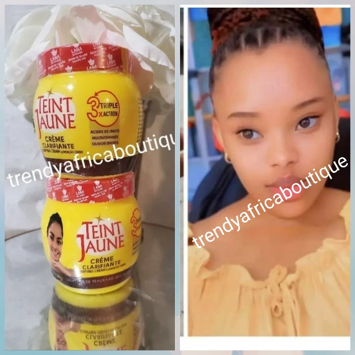 X2 Teint Jaune triple formula lightening & glowing body CREAM SUPER RA ...