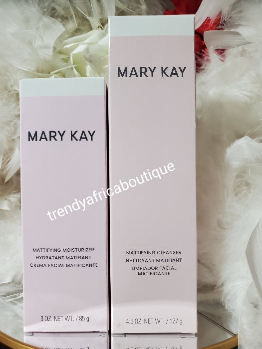 2pcs set; Mary Kay mattifying face cleanser and moisturizer. Combinati ...