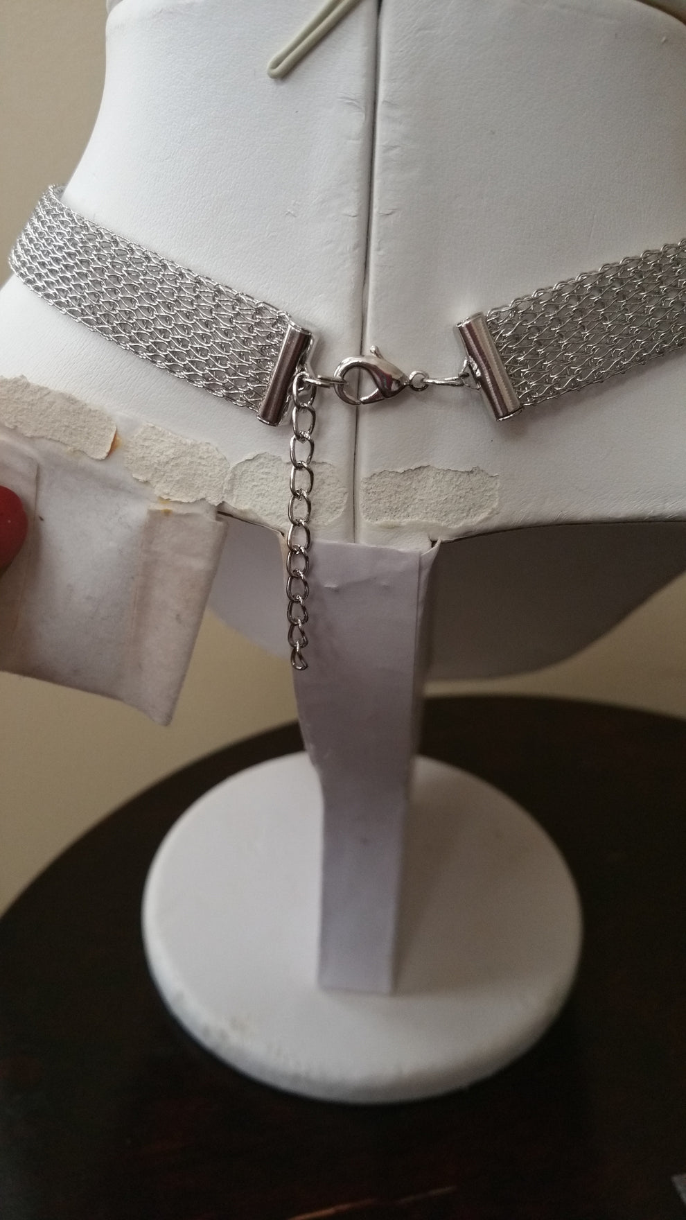 22k electroplated Silver set with CZ stones Jewelry set. Silver choker ...