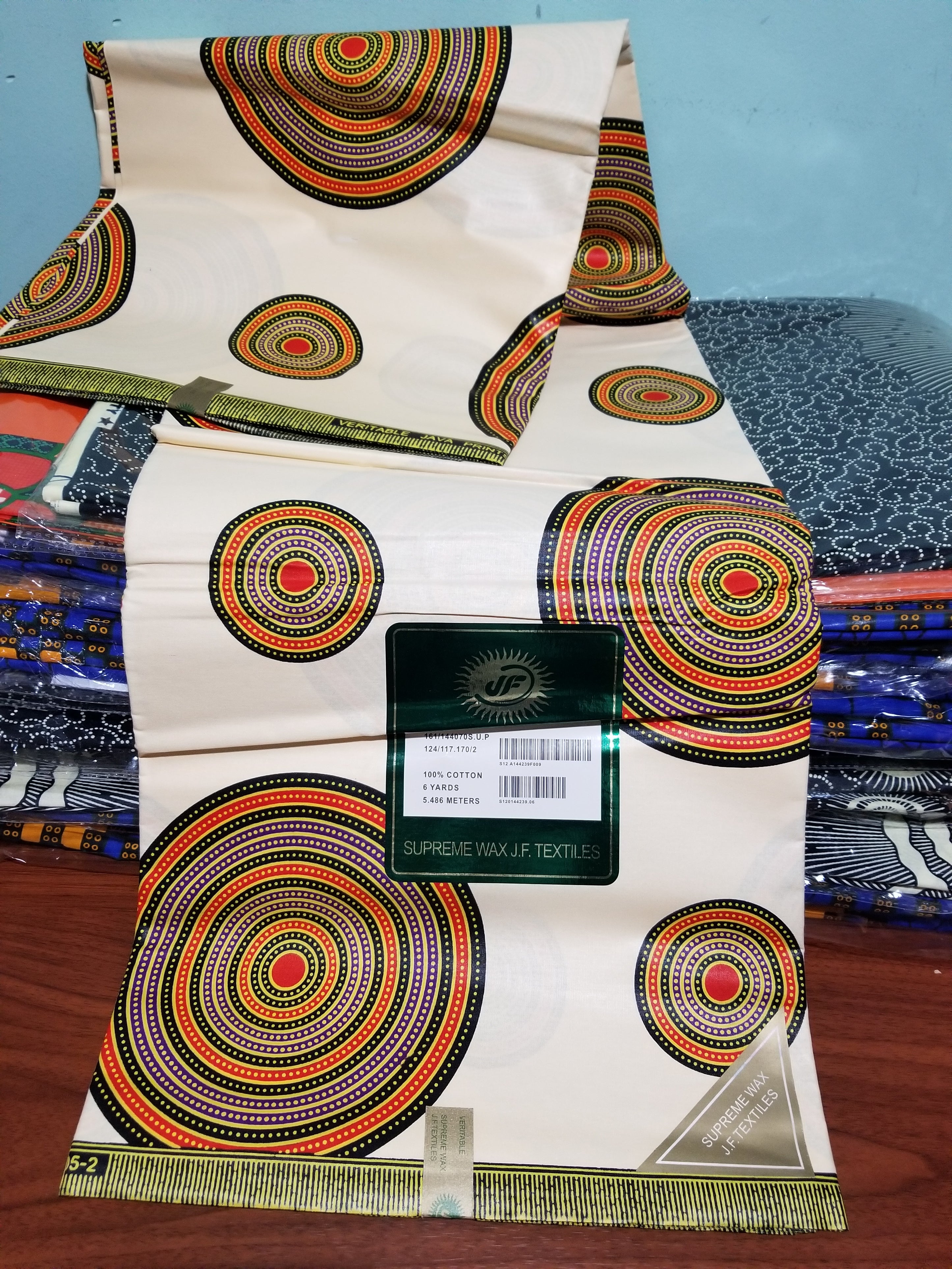 Super Deluxe Java Ankara print. Soft Luxury quality, sold per 6yds. Af ...