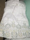 Price drop!! Pure White/White hand stoned Silk George wrapper. Nigeria ...