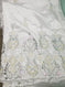 Price drop!! Pure White/White hand stoned Silk George wrapper. Nigeria ...