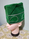 New arrival Green Nigerian Agbada men-Cap made with Aso-oke with embro ...