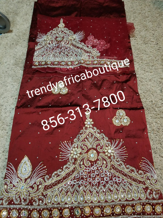 Assorted Colors of Igbo traditional wedding George wrapper. Heavily be ...
