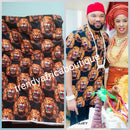 New arrival Isi-agu Igbo traditional/ceremonial fabric for men or wome ...