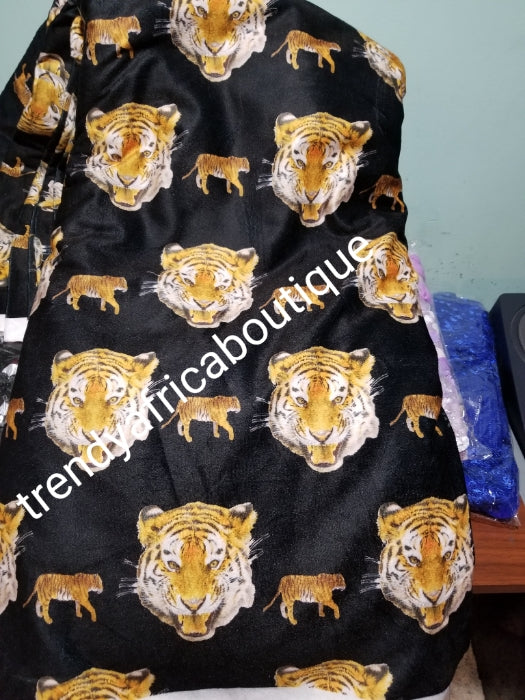 Sale; Original quality Black/Gold/white tiger head/ Isi-agu wrapper, I ...