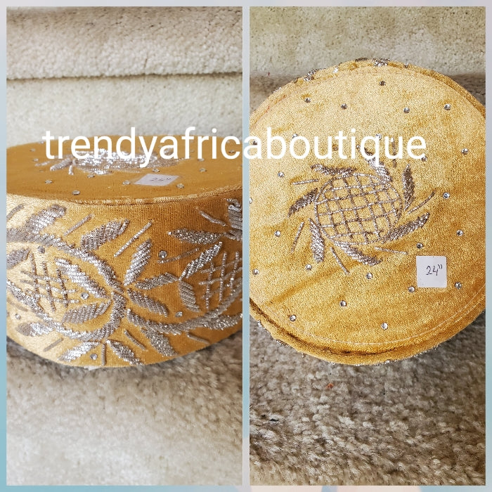 Nigerial Men's Agbada native cap,Igbo cap – Trendy Africa Boutique