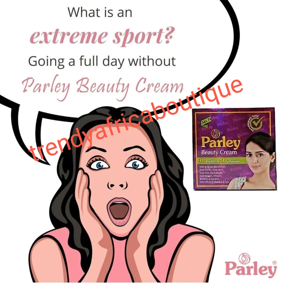 Parley beauty face cream in a cup (purple jar) 10 problems, 1 solution ...