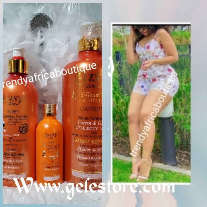 3pcs combo: Authentic Easy Glow strong lightening, glowing body lotion ...