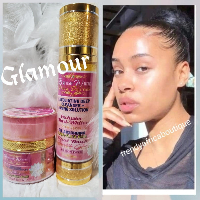 2pcs. New Product alert; EVOB British White Royal Solution exfoliating ...