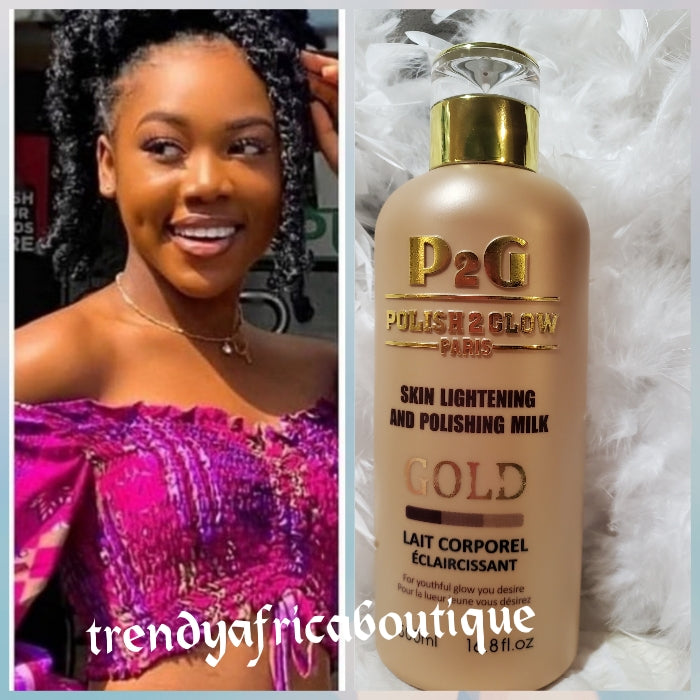 P2G (polish to Glow) paris GOLD. skin lightening and polishing body lo ...